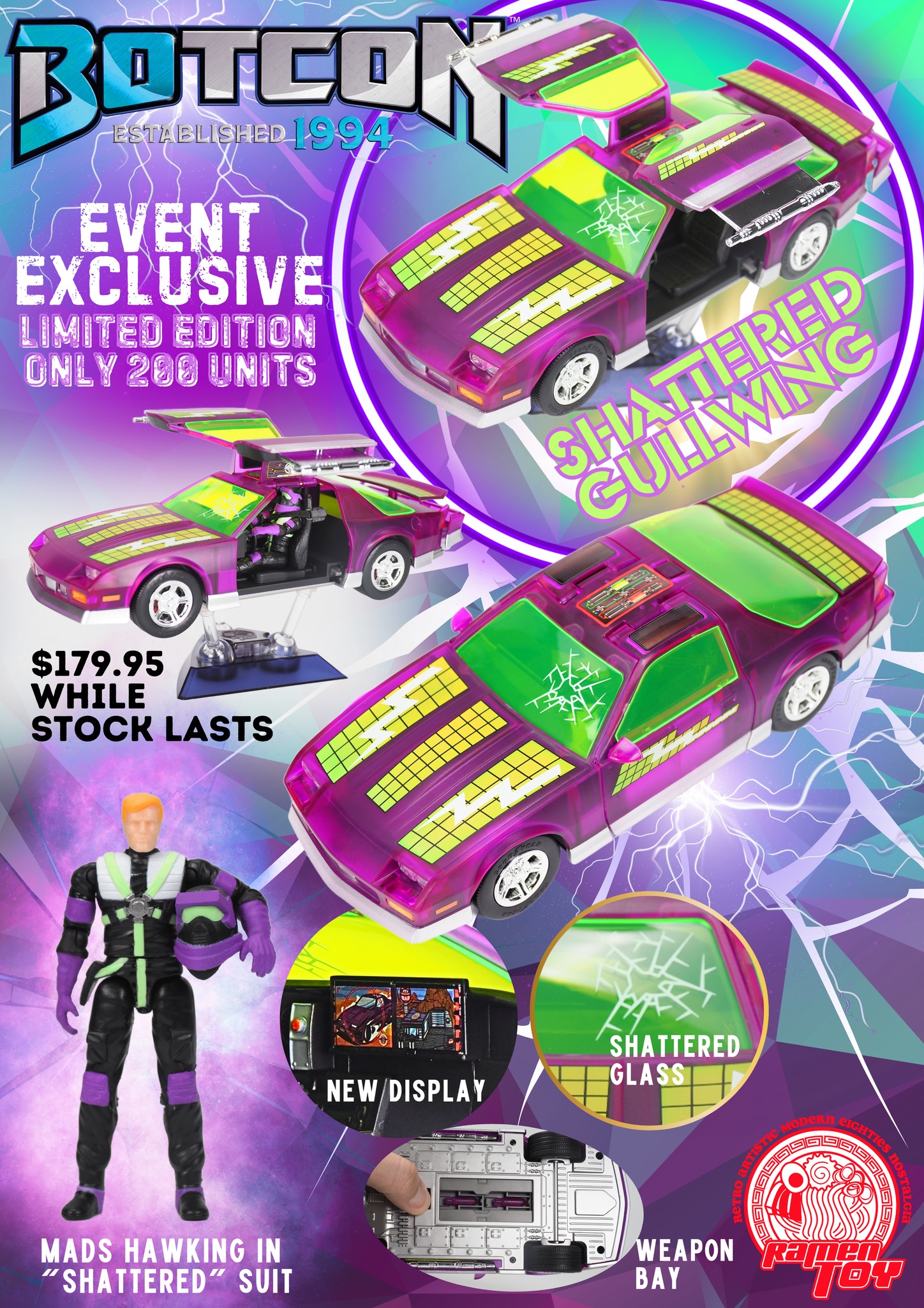 Agabyss > Non-Transforming Toys > Botcon 2024 Agabyss Exclusive Shattered Gullwing